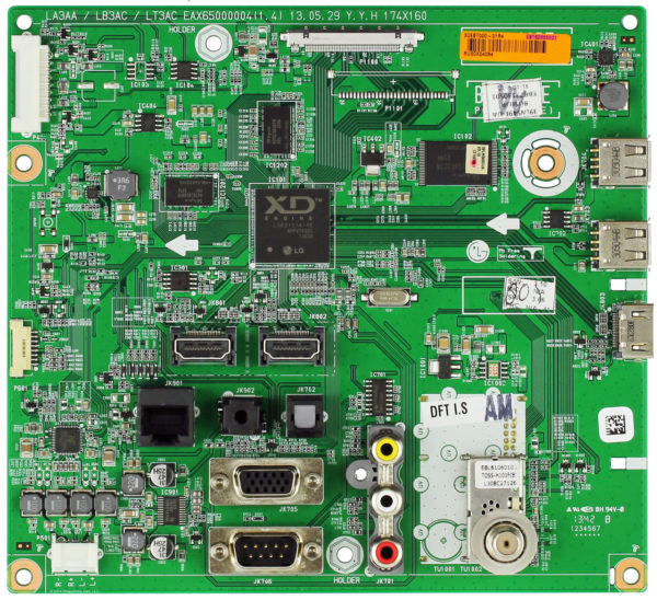 EBT62655601 LG Main Board Chassis Assembly - Appliance Parts Expert